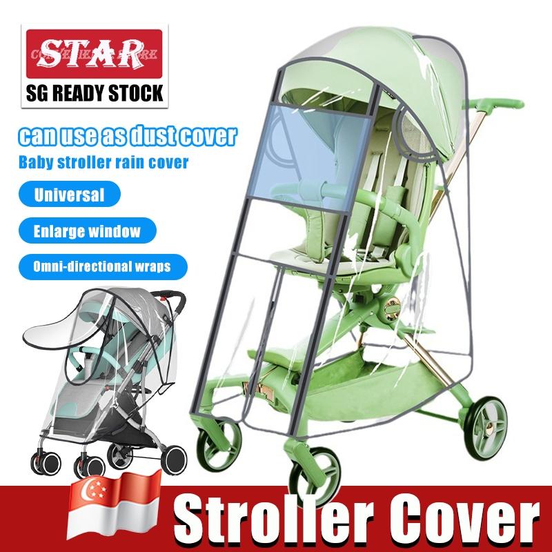 Baby Stroller Pram Rain Cover Can Use As Dust Cover Waterproof - TikTok ...