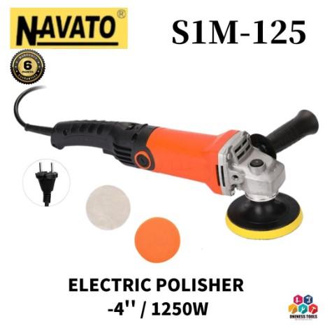 ''NAVATO'' ELECTRIC POLISHER -4'' / 1250W -S1M-125 - TikTok Shop Malaysia