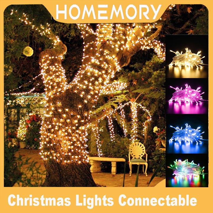 HOMEMORY Christmas Lights String Lights 10M 100LED Party Decoration ...