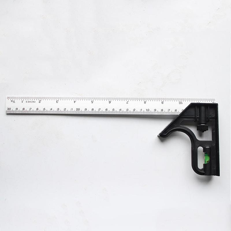 🍒90° Combination Angle Square Metric Angle Finder & Protractor - TikTok ...