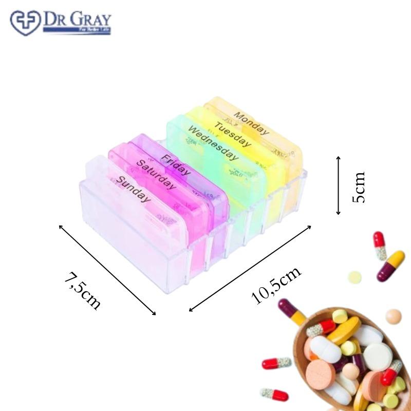 Kotak Obat Tempat Obat Tablet PIL KAPSUL Harian Mingguan 7 Hari - Shop ...