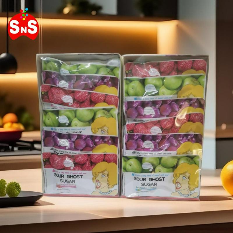 SnS Sour Ghost Sugar Bite Candy 30 bags Sweet Snack Bonbon Tangy - TikTok Shop Philippines