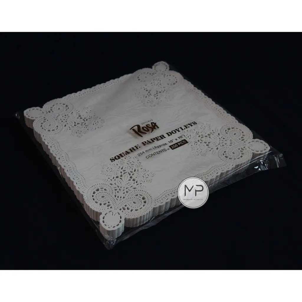 Ready Paper Dolly Kertas Alas Toples Renda Kotak 10x10 inch 25x25cm ...