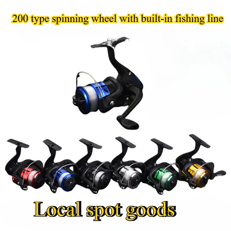 [COD] Fishing reel aluminum bait fishing reel handle with free line ...