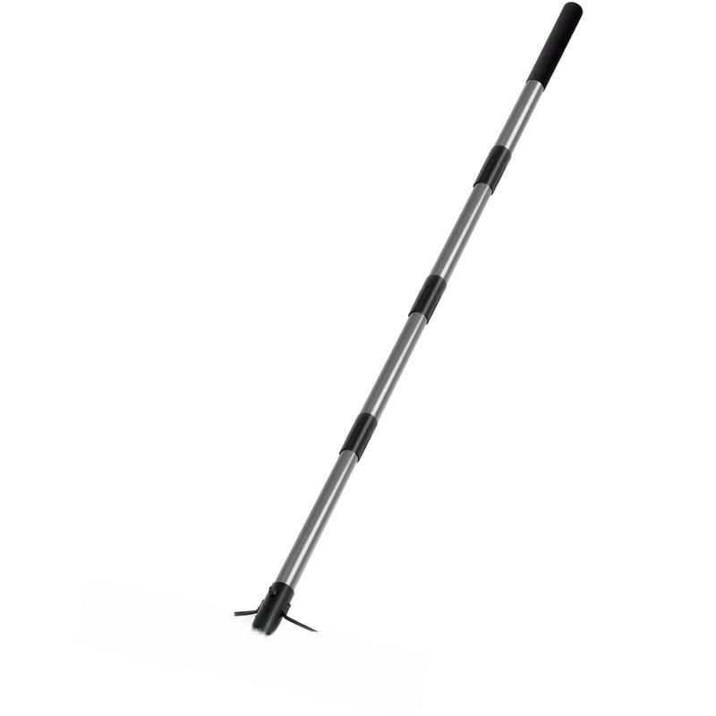 5.4FT Bow Rake Heavy Duty Garden with Stainless Steel Handle 17 Tines ...