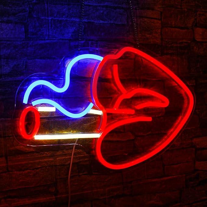 Lip Neon Signs Red Led Neon Signs for Wall Decor Sexy Lip Neon - TikTok ...