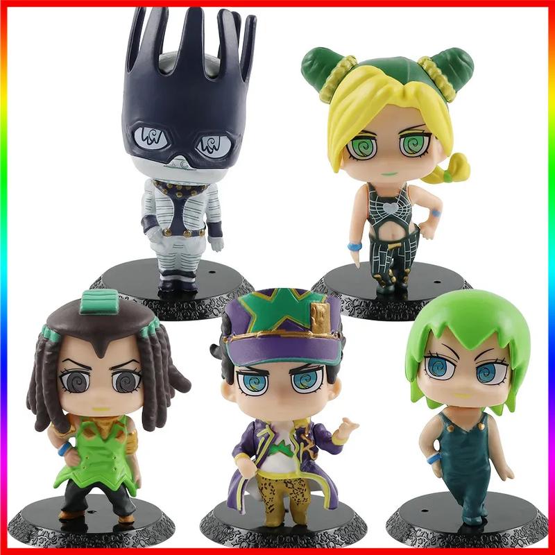 JoJo's Bizarre Adventure Kujo Jotaro Star Platinum Action Figure 5PCS ...