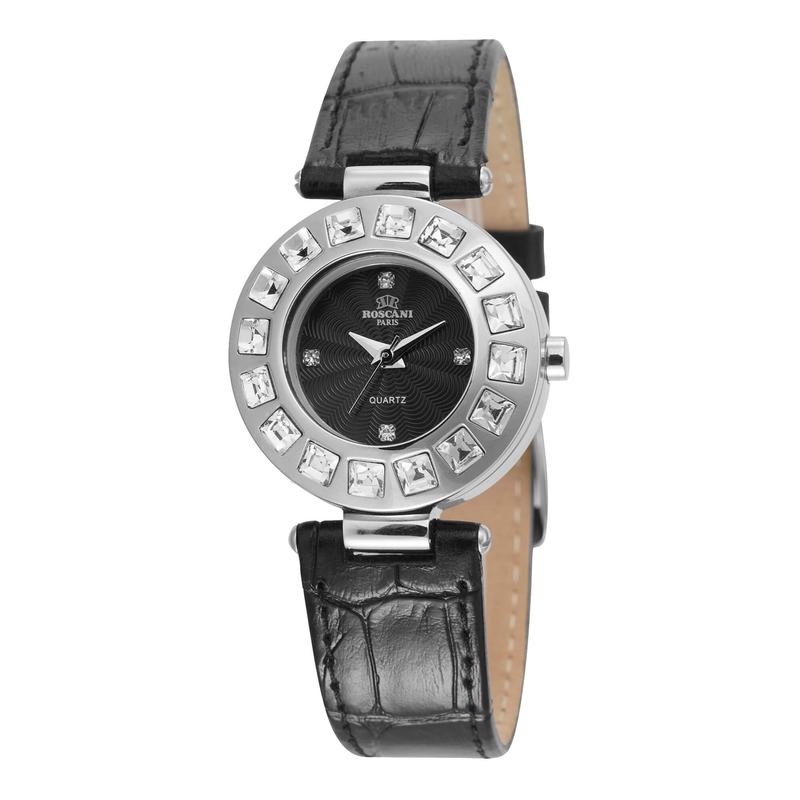 Roscani Anna 806 (Interchangable Bezel) Jam Tangan Wanita Kulit ...