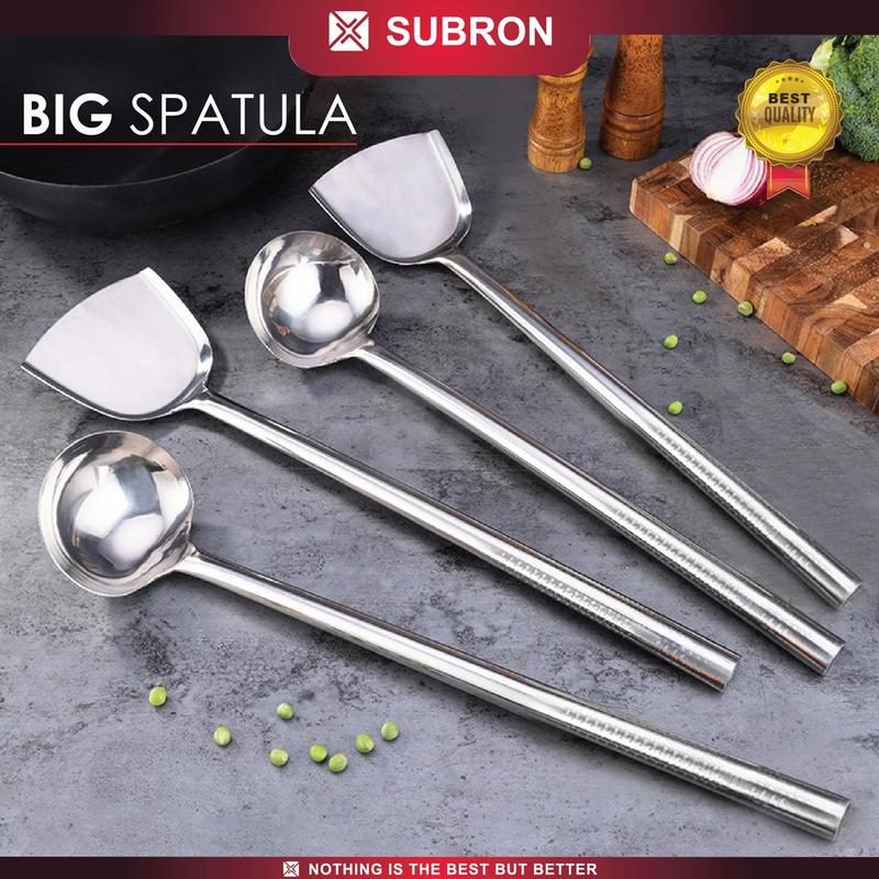 SUBRON Spatula Sodet Sutil Centong Stainless Besar Katel Kuali - Shop ...