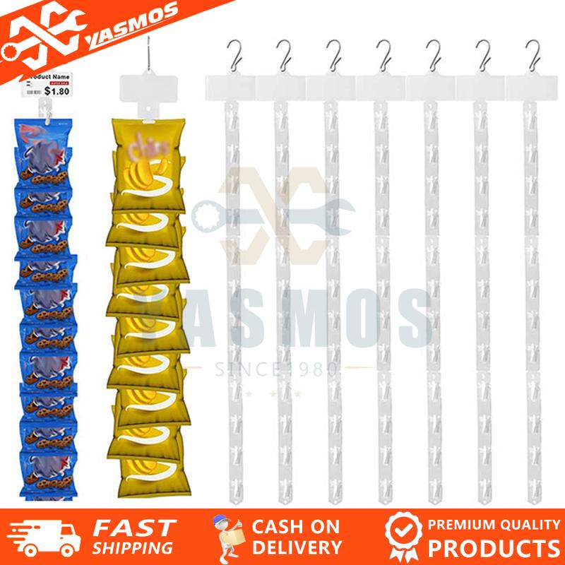 52cm-83cm Sabitan Ng Chichirya Hanger Transparent PVC Hangin - TikTok ...