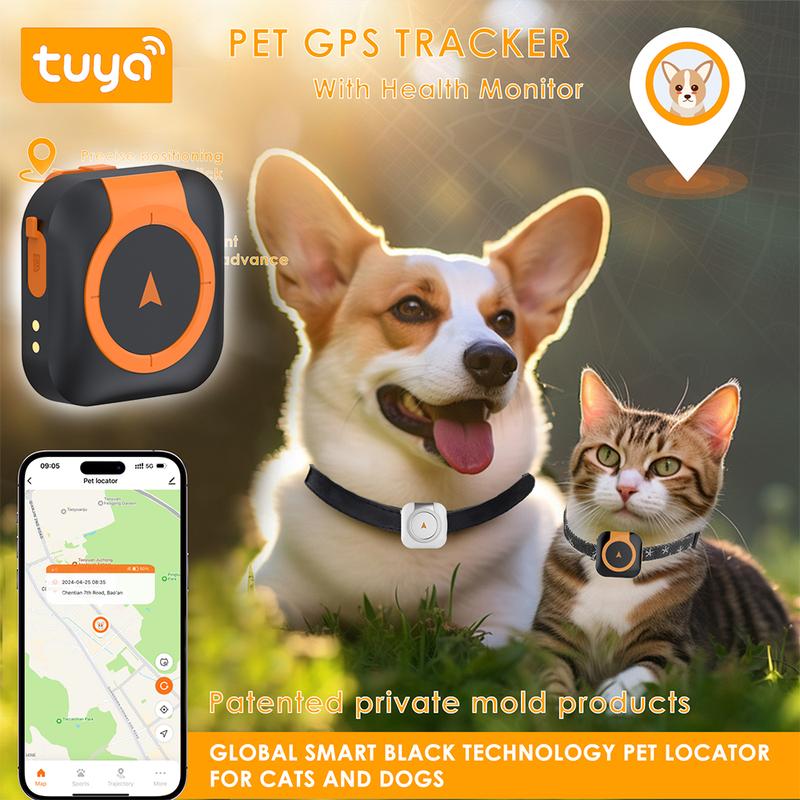 Mini 4G GPS Tracker for Dogs Cats with Health Monitor GPS Do - TikTok ...