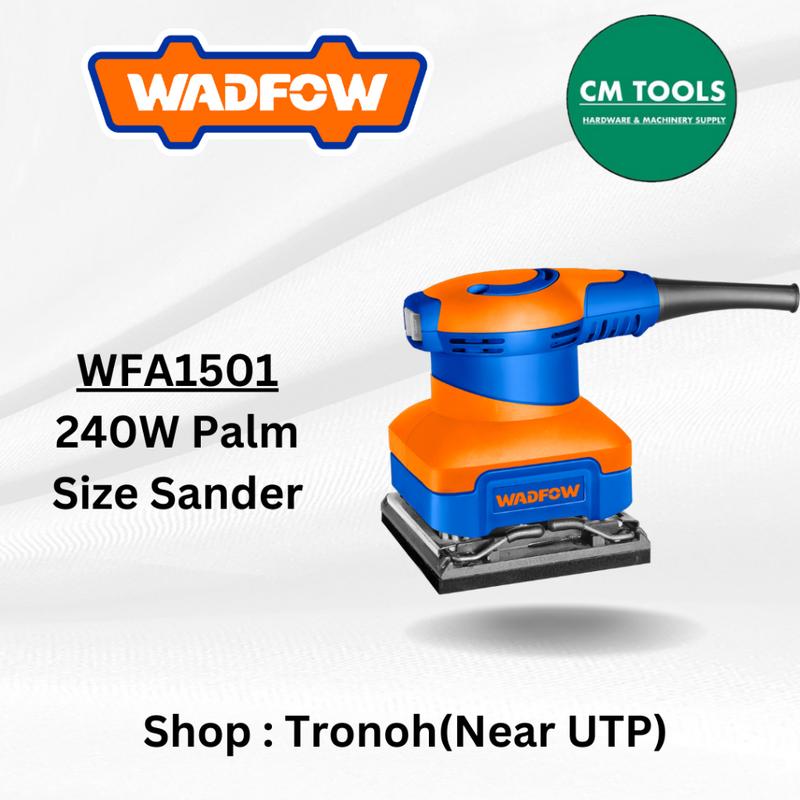 WADFOW WFA1501 240W Palm Sander (Square Size ) (110mm x 100mm) - TikTok ...