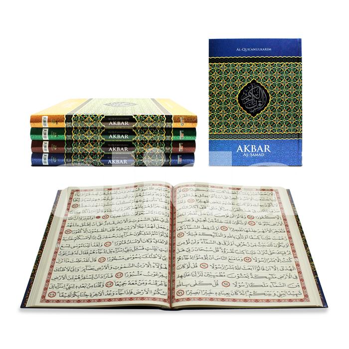 Promo Al-Quran Lansia AKBAR As-Samad Alquran Assamad Khot Utsmani Jumbo ...