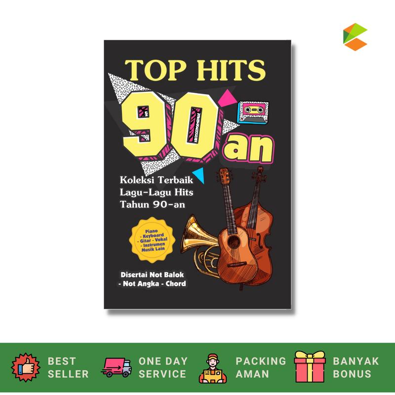 BUKU MUSIK : TOP HITS 90-AN: KOLEKSI TERBAIK LAGU-LAGU HITS TAHUN 90-AN ...
