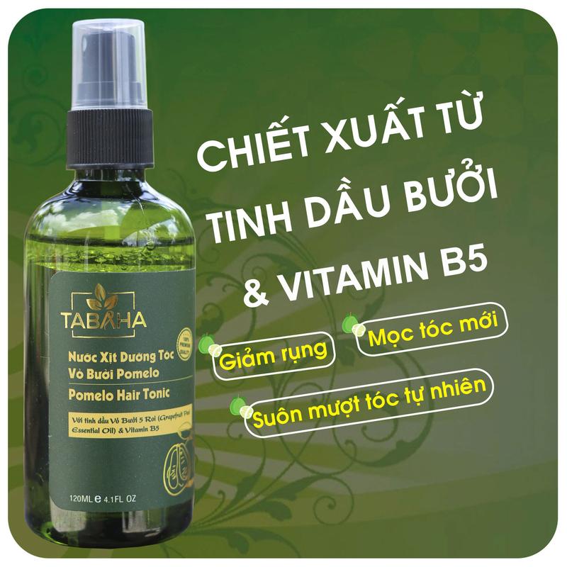 Tinh dầu bưởi giảm rụng mọc tóc nhanh Tabaha 120ml - TikTok Shop Vietnam