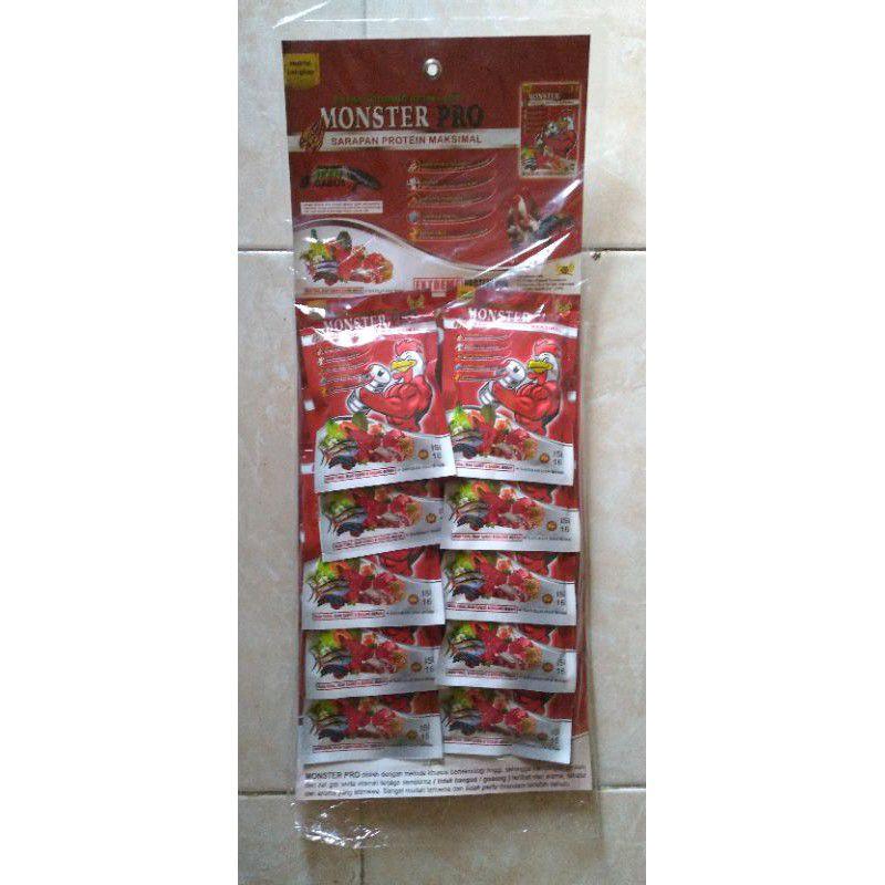Monster Pro Extra Fooding Sarapan Ayam - Shop | Tokopedia