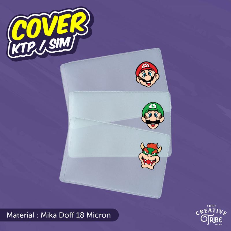 Super Mario - Cover KTP / SIM Karakter Unik - Sampul Plastik - Shop ...