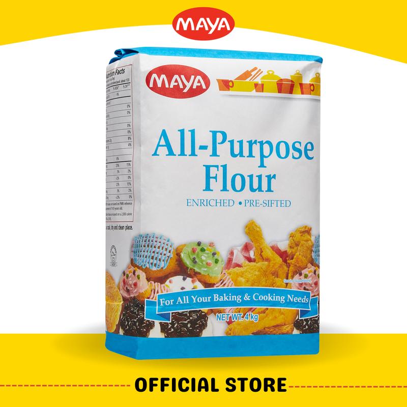 MAYA All Purpose Flour 4kg (Enriched & Pre-sifted) - TikTok Shop ...