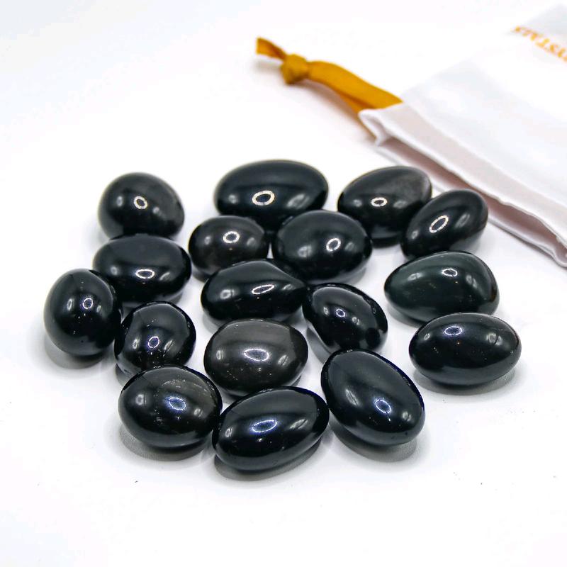 Obsidian Tumbled Stone - Clearing negative energy, Protectio - TikTok ...