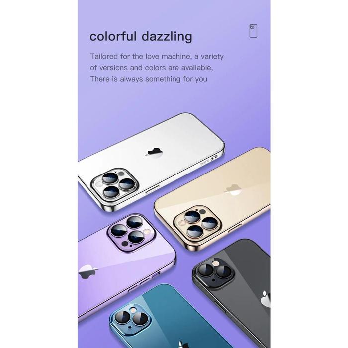Promo Case iPhone 15 Pro Max /15 Plus/ 15 Pro/ 15 Case Totu Plating ...