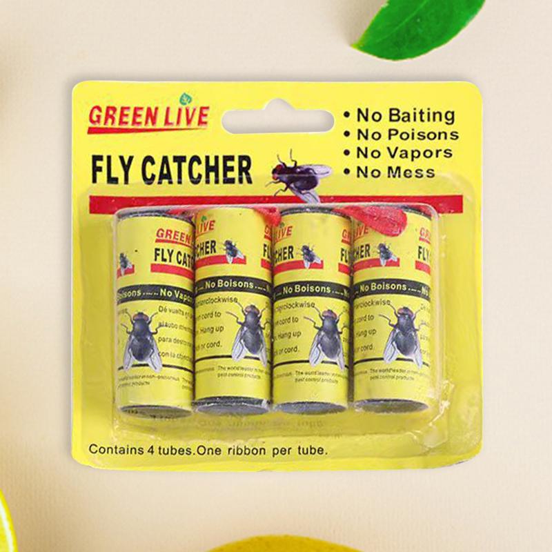 Sticky Fruit Fly Trap Strong Adhesive Double Sided for Indoors - TikTok ...