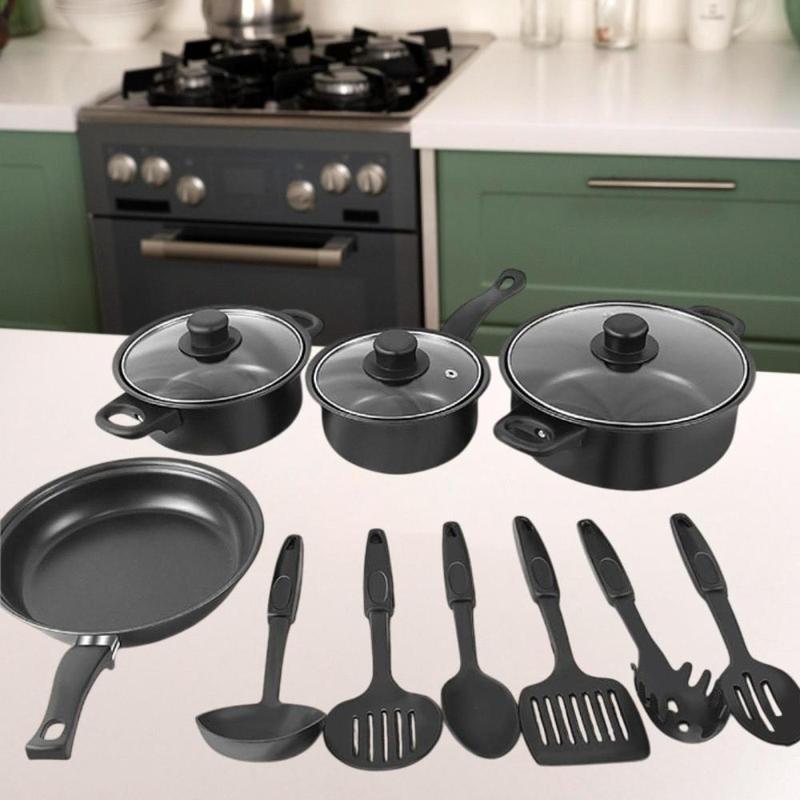 Set Alat Memasak, Periuk dan Kuali Dapur, Set Perkakas Dapur - TikTok ...
