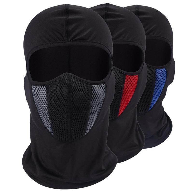 Breathable Motorcycle Full Face Mask Motor Cycling Bike Mask Motocross ...