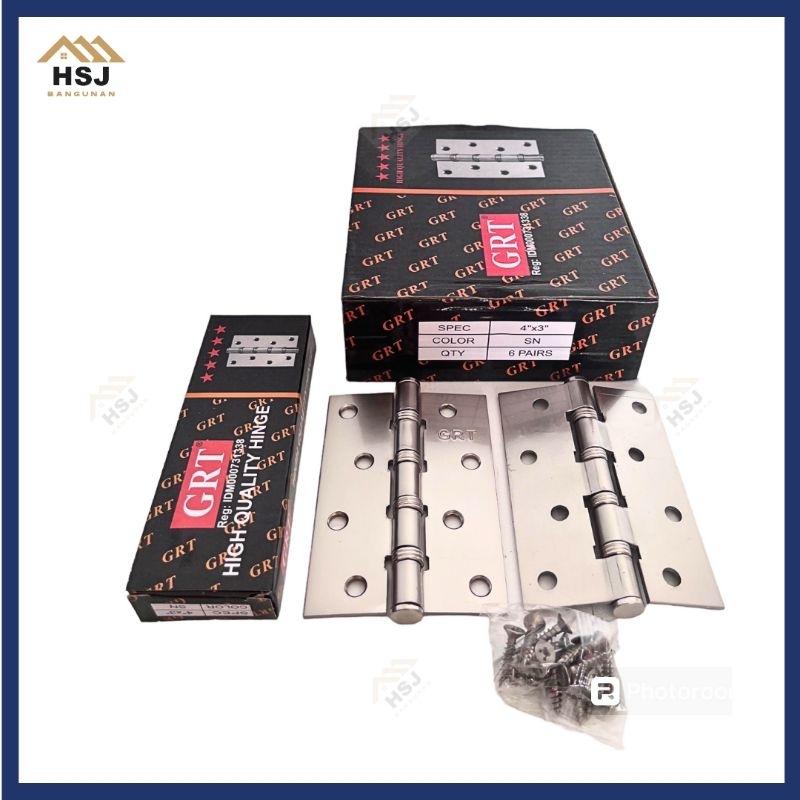 Engsel Bearing Pintu Jendela Door Hinge SN/Putih GP/Kuning 4 - Shop | Tokopedia