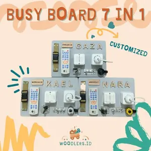 Woodlers.id . Busy Jar Montessori . Mainan anak sensori Edukasi Anak ...