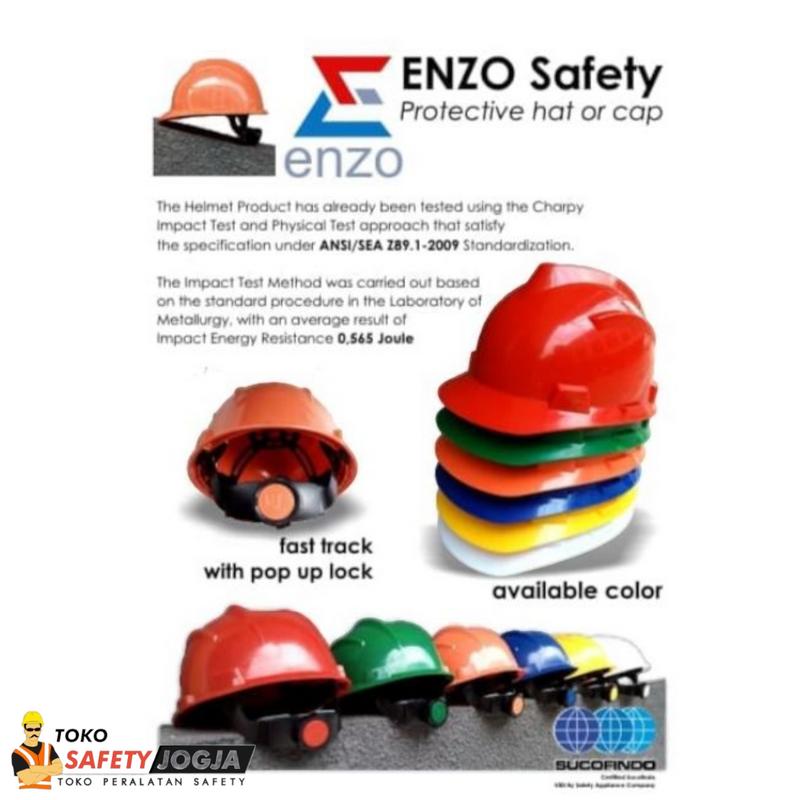 Helm Safety Proyek Sni V Guard Tali Putar Enzo Kuning Merah Biru - Shop ...