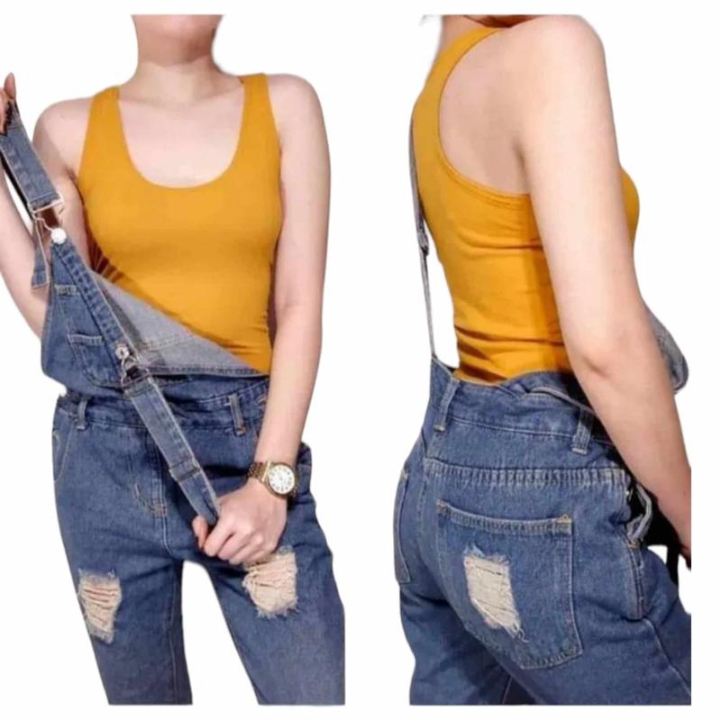TRENDY SANDO RACERBACK PETITE SIZE Plain Slim-fitting Cotton - TikTok ...