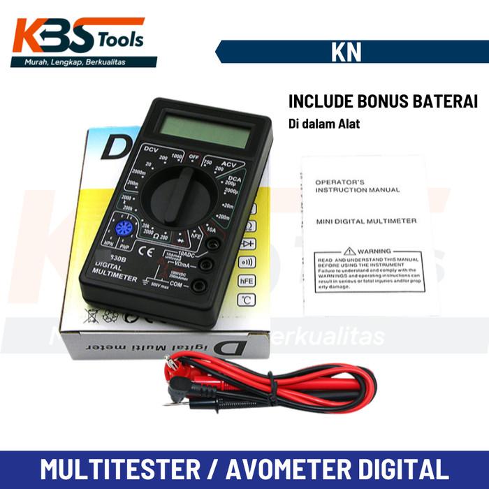 Multimeter Digital DT830B ~ Avometer / Multitester ~ Multi Tester ...