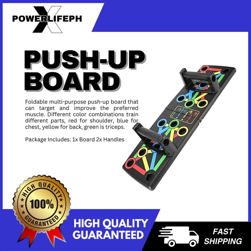 Multi Function Fold Push-Up Bracket Board Portable For Home Fitness ...