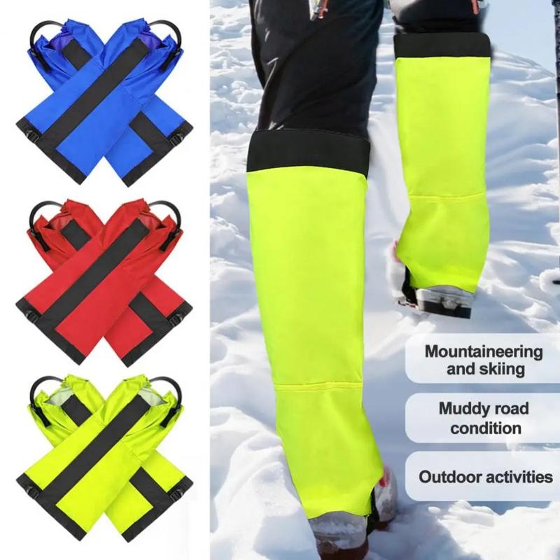 2Pcs Multifunctional Waterproof Leg Gaiters Breathable Adjustable ...