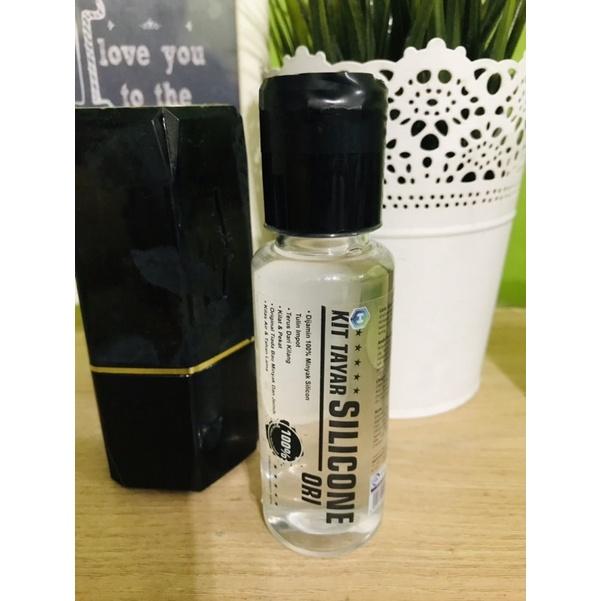 100ML WAX KIT TAYAR SILICONE 100% freegift span/5 kali ganda kilat/wax ...