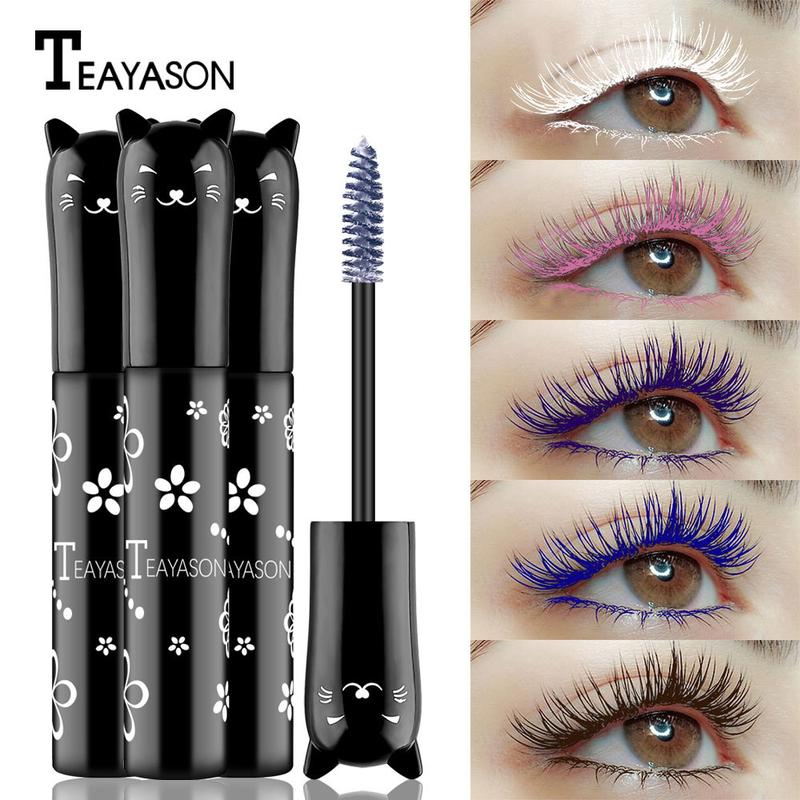 Maskara Warna, TEAYASON, Biru, Ungu, Merah Jambu, Putih, Bir - TikTok ...
