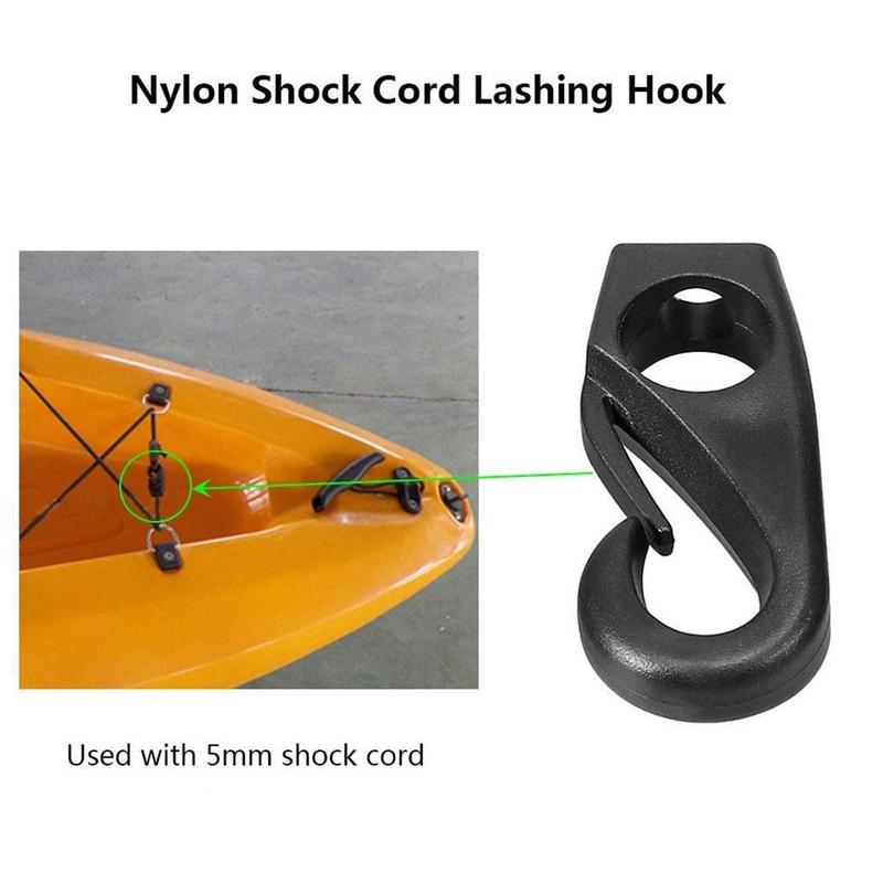 Open End Cord Rope Buckle Boat Kayak Accessories Camping Bungee ...