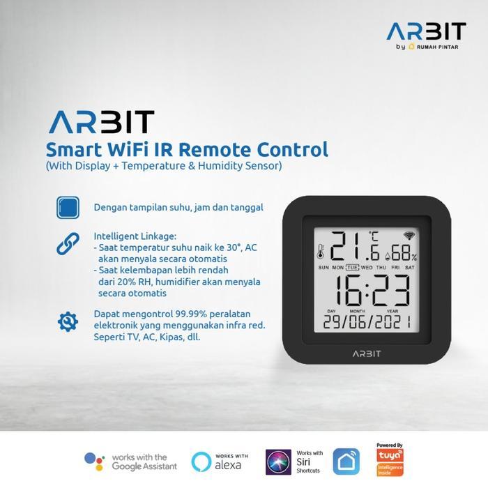 Jual ARBIT WiFi IR Infrared Remote with Temperature & Humidity Sensor ...