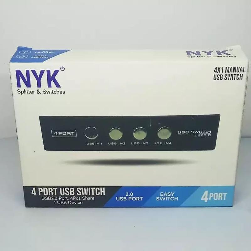 SWITCH USB PRINTER 4 PORT MANUAL / USB HUB SWITCH - Shop | Tokopedia