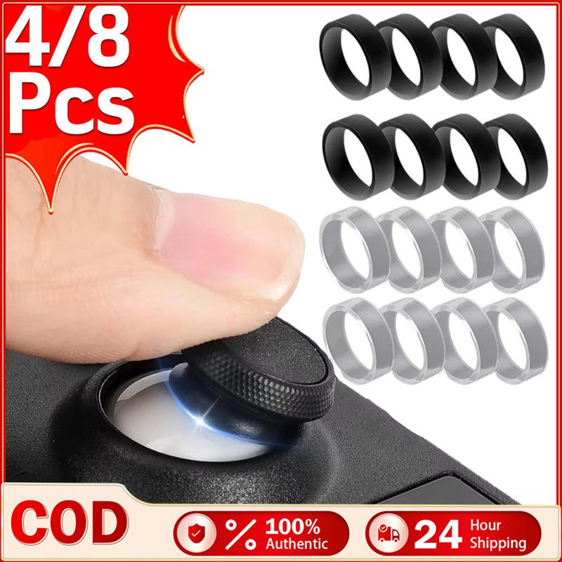 8Pcs Protect joystick ring Silicone Ring Cover For PS5 PS4 PRO - TikTok ...
