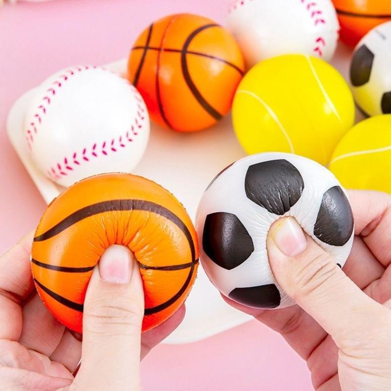 6.3cm Solid Sponge Ball Cartoon Smiling Face Expression Soft - TikTok ...