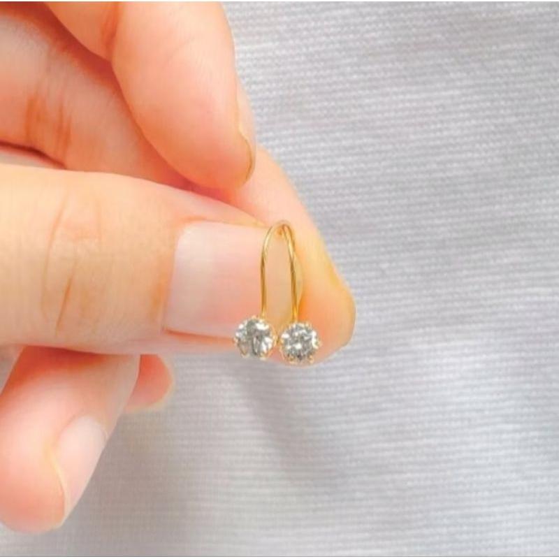 ANTING DESY TITANIUM IMPORT ANTING MODEL EMAS 24K ANTING WANITA - Shop ...