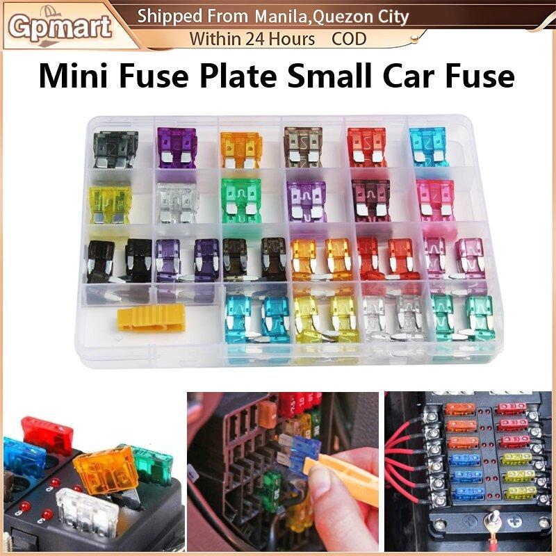 242PCS Mini Fuse Plate Small Car Fuse Replacement Boxed Auto - TikTok ...