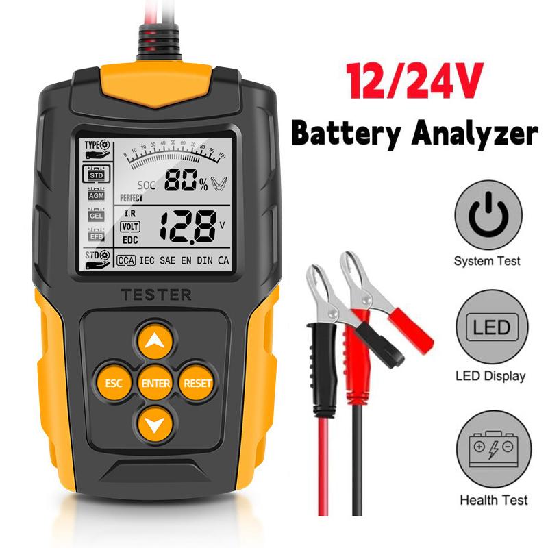 Nexanic NBT200 Battery Tester Lead Acid GEL AGM Battery Analyzer ...