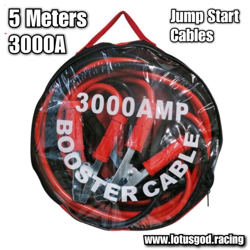 12 | 24 Volts Super Power Jump Start Thick Jumper 3000A Amps Cables For ...