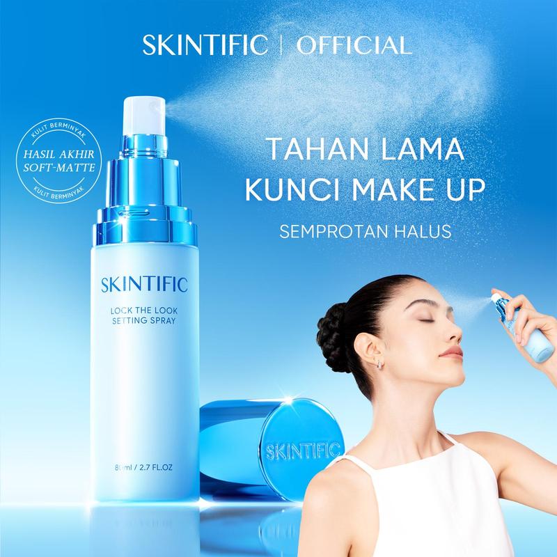 [NEW] SKINTIFIC Lock The Look Setting Spray Soft Matte Hydration ...