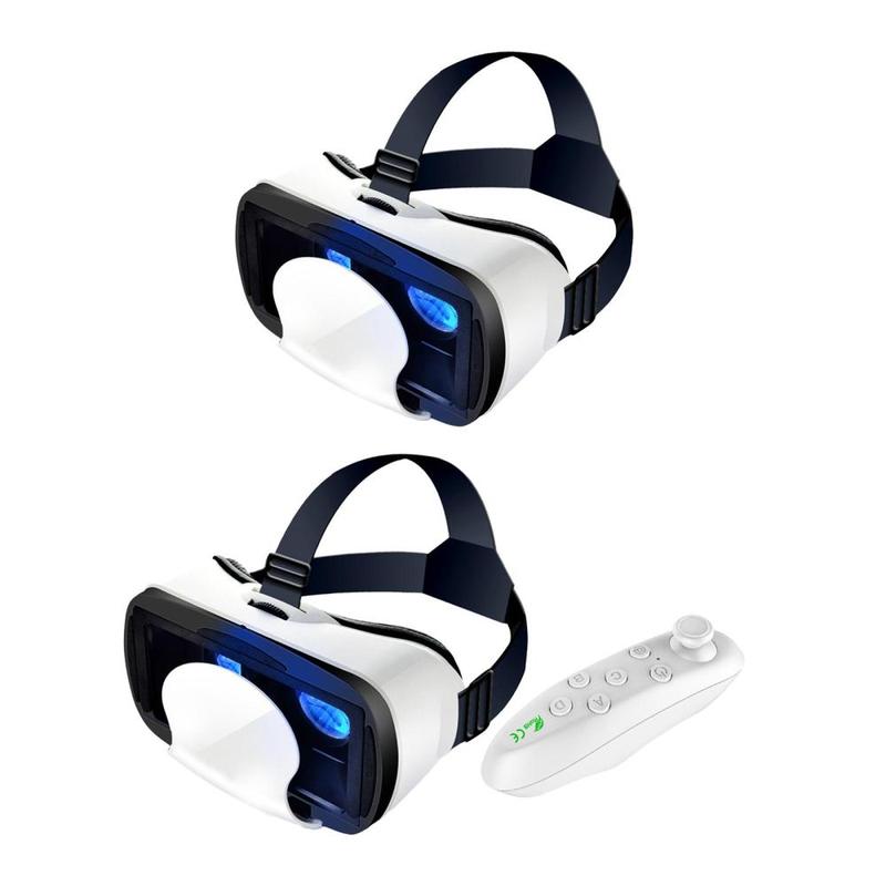 VR Headset Soft Wide Angle Support 5-7" Phones 3D VR Glasses - TikTok ...