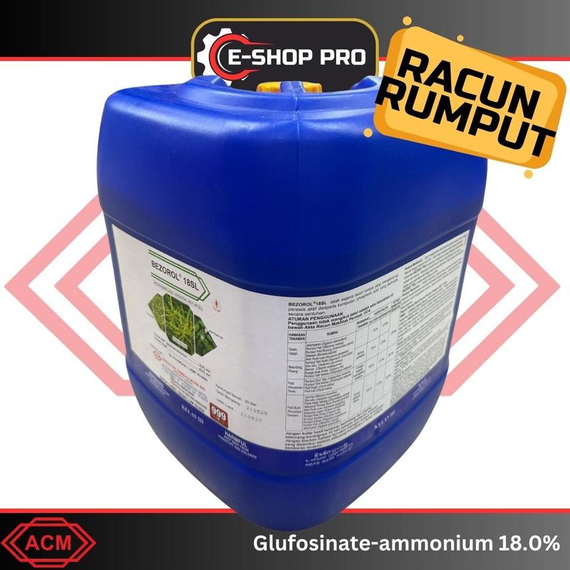 HERBICIDE ACM BEZOROL 18SL 20L - Glufosinate-ammonium 18.0% - TikTok ...