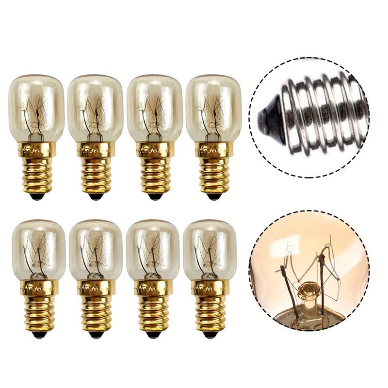 4PCS E14 Salt Lamp Globe Bulb 25W Light Bulbs 240V Refrigerator ...