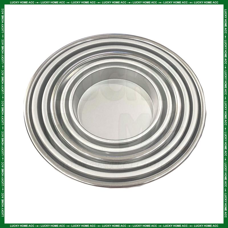 Aluminium Pizza Pan Round Pie Mould Cake Pan Various Size Loyang Bulat ...